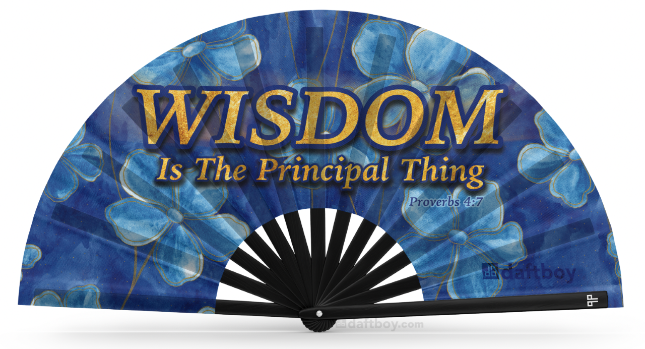 Wisdom Fan – MaryHouseMinistries